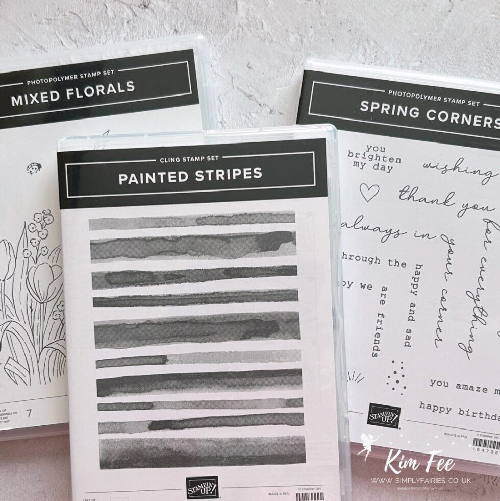 Stamping INKspirations Blog Hop - Painted Stripes!